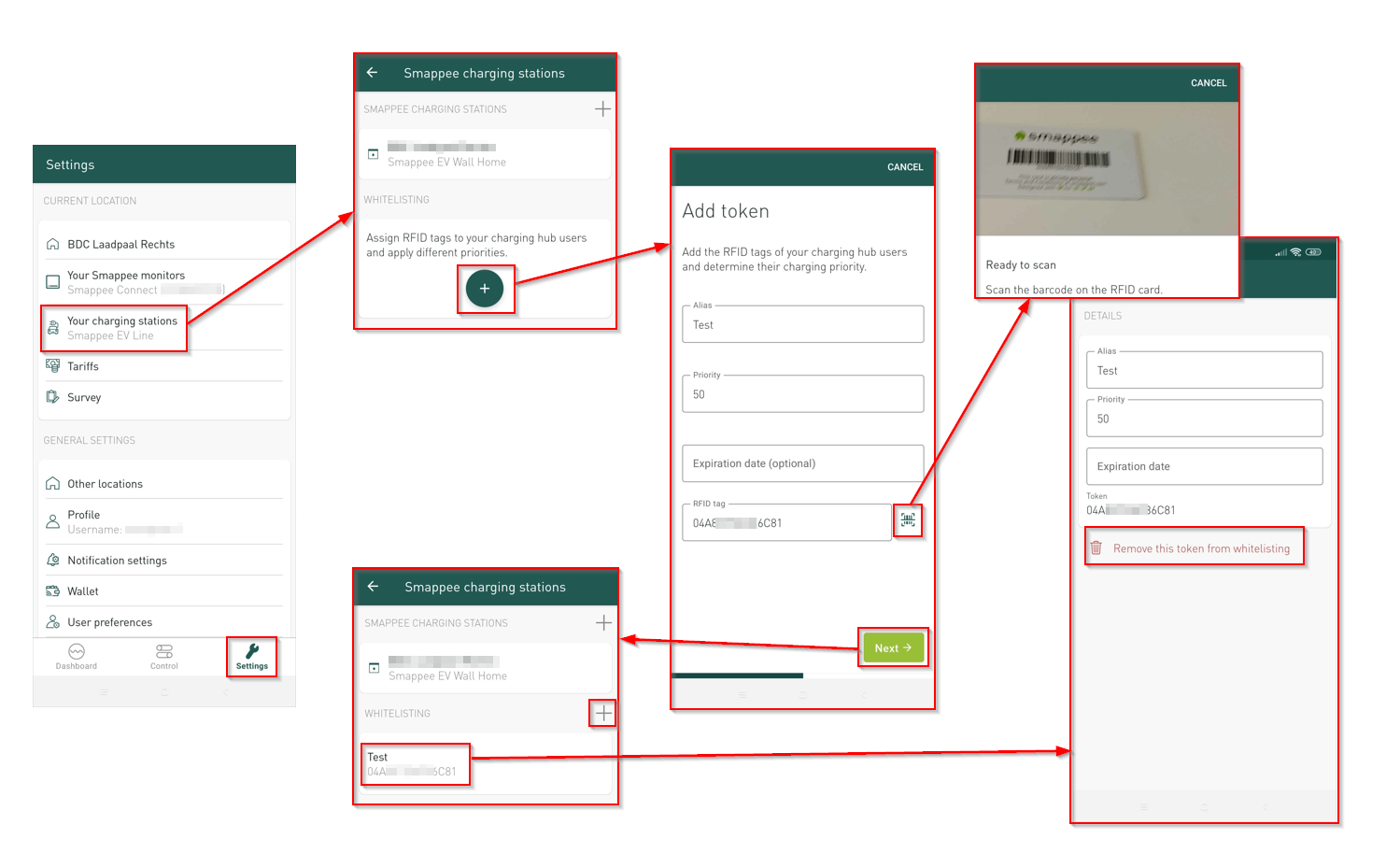 How to activate whitelisting on my charging station via the app – Support How to activate whitelisting on my charging station via the app – Support
